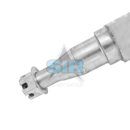 Square Galvanized Axle 45mm - SIR Trailer Parts